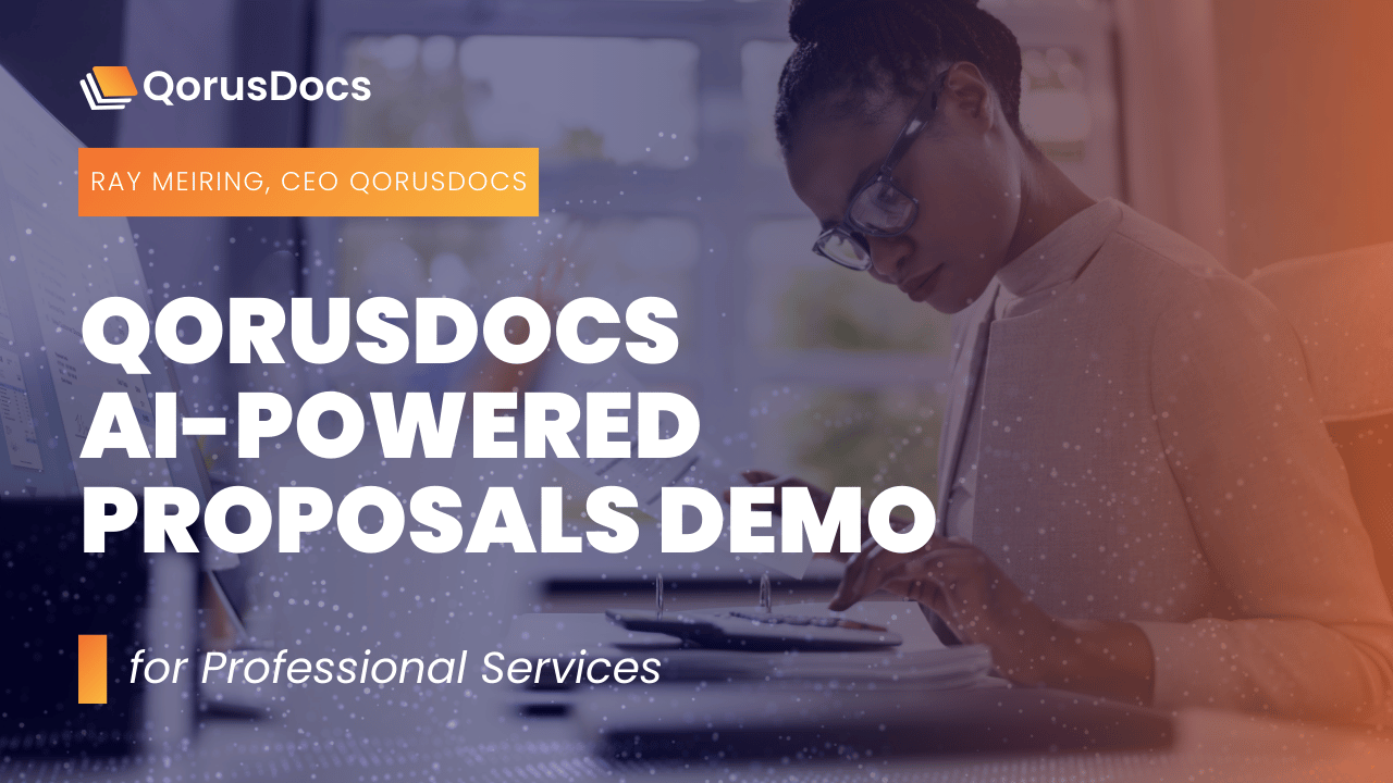 Streamline Proposal Creation for Professional Services with AI